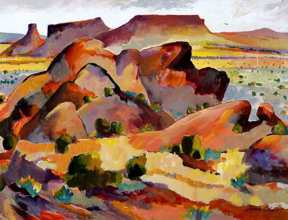 Desert by Warren Cullar Accent & Decor Tile WC159AT: Artwork On Tile ...