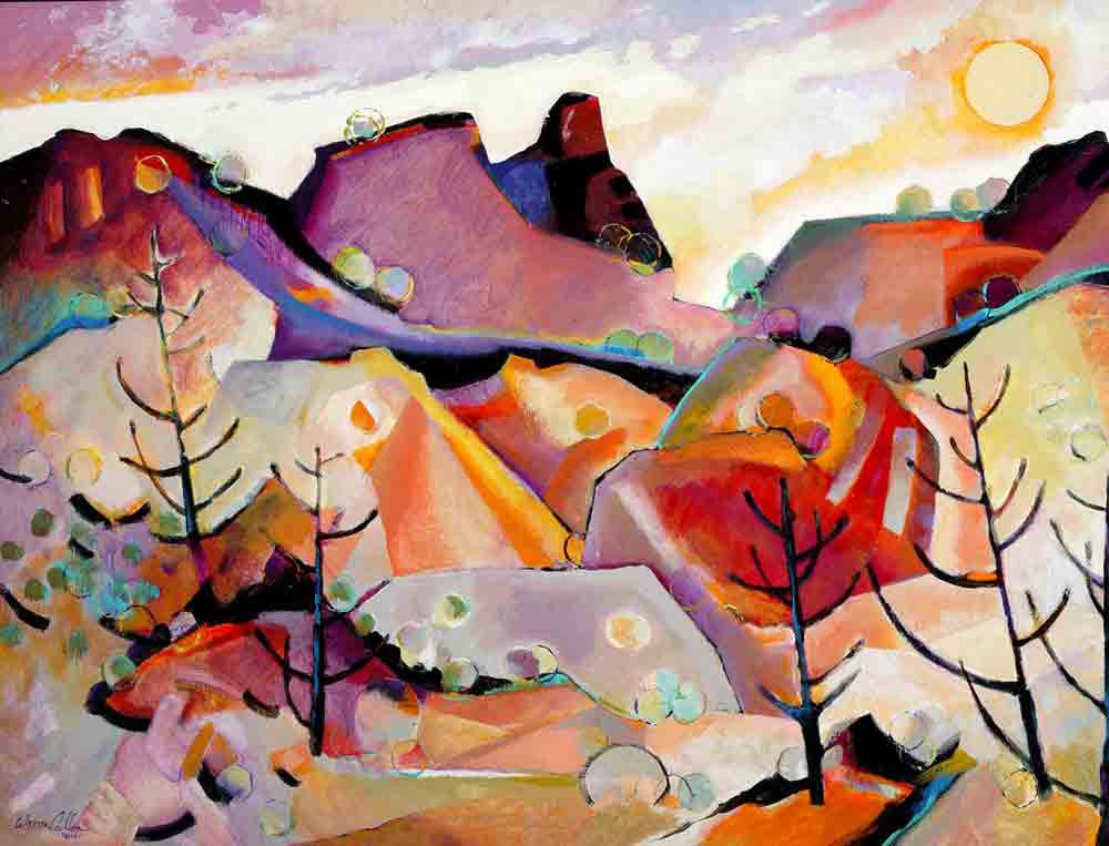 Trails by Warren Cullar Accent & Decor Tile WC170AT: Artwork On Tile ...