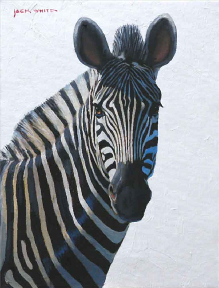 Zebra by Jack White Ceramic Accent & Decor Tile JWA029AT: Artwork On ...