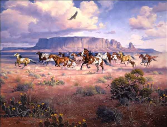 Western Horse Art